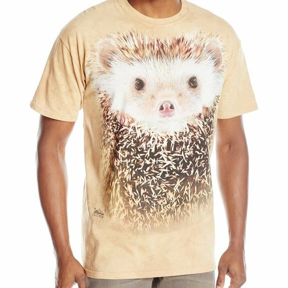The Mountain | Shirts | The Mountain Hedgehog Porcupine Spiky Mammal ...
